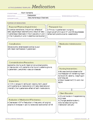 Med Template Rhogam - ATI - ACTIVE LEARNING TEMPLATES THERAPEUTIC ...
