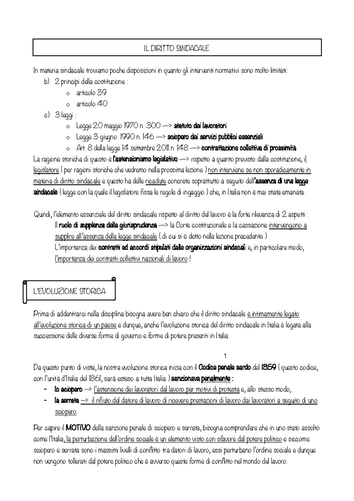 Diritto sindacale - imberti -> per vendita vedi descrizione - IL ...