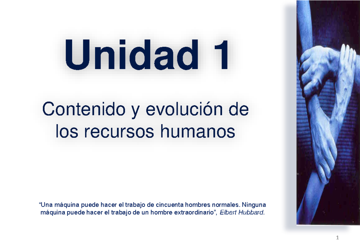 Presentación Unidad 1 RRHH 2022-2023 FULL - Unidad 1 Contenido y ...