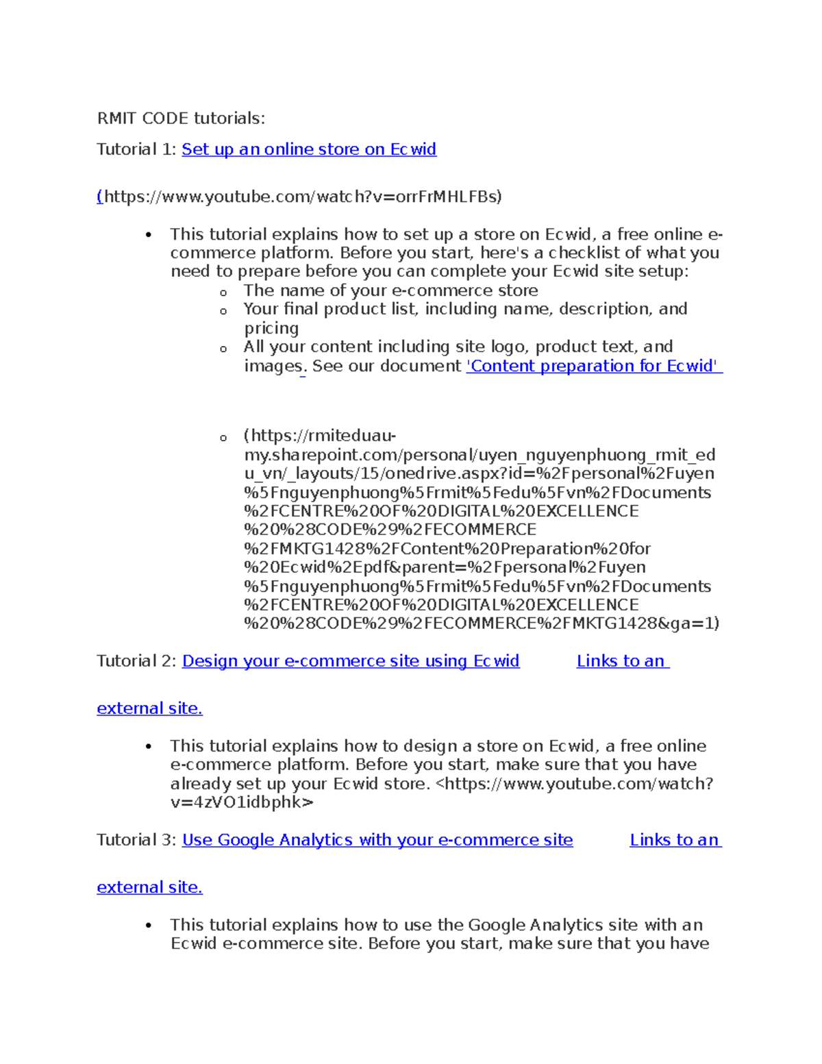 Rmit Code Tutorial Week7 Rmit Code Tutorials Tutorial 1 Set Up An