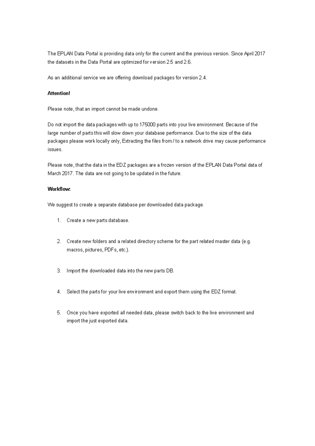 Eplan Data Portal Data in EDZ Format 'LE' Version 2 - The EPLAN Data ...