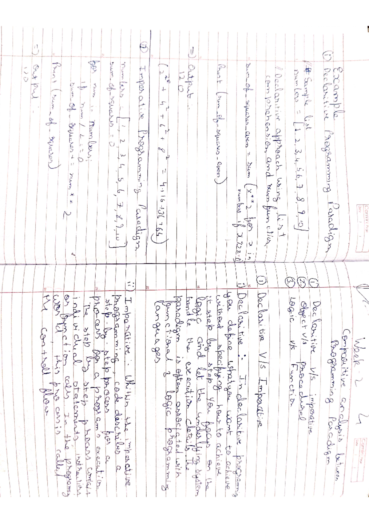 WEEK 2 - FOR THE WEEKLY ASSIGNMENTS THAT YOU'LL GET IN APP - Advanced Programming Practice - Studocu