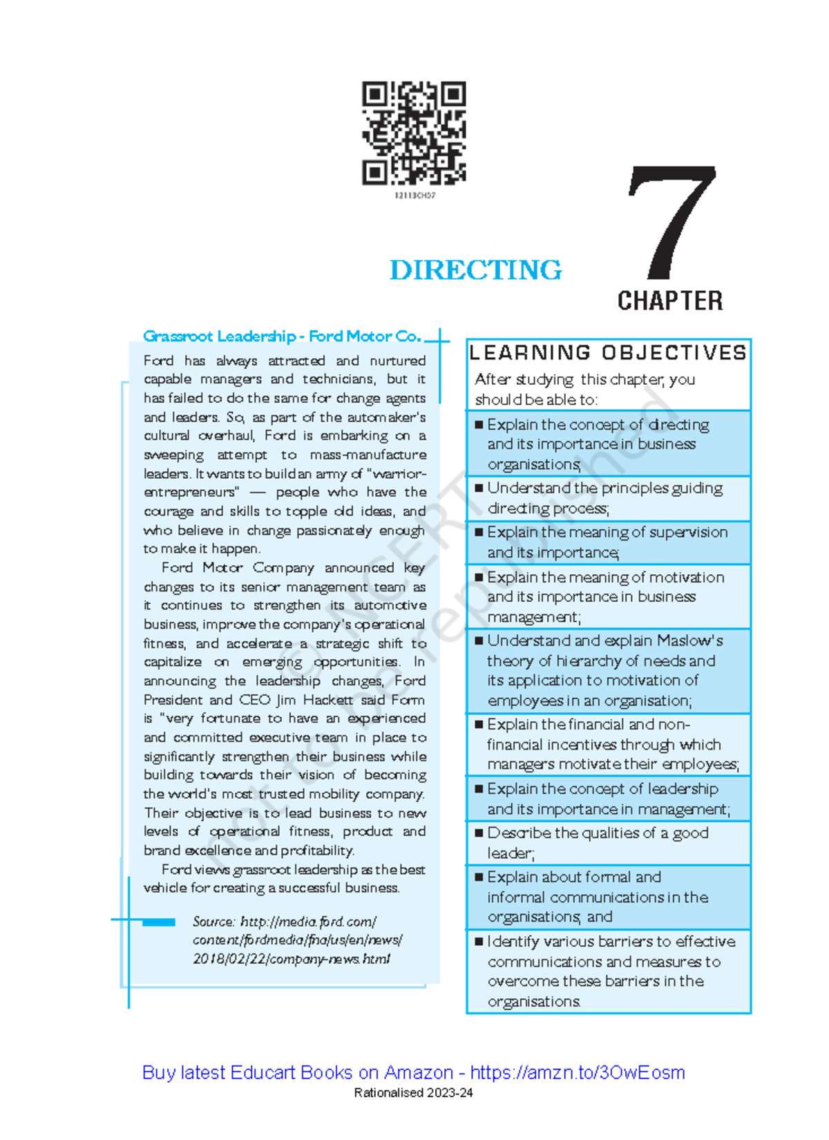 Ch-7 Directing - Computer advanced,basic, Lecture notes - DIRECTING ...