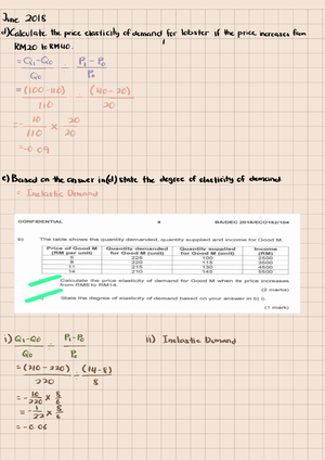 ECO162 Assignment - fundamental of economics - MICROECONOMICS (ECO162 ...