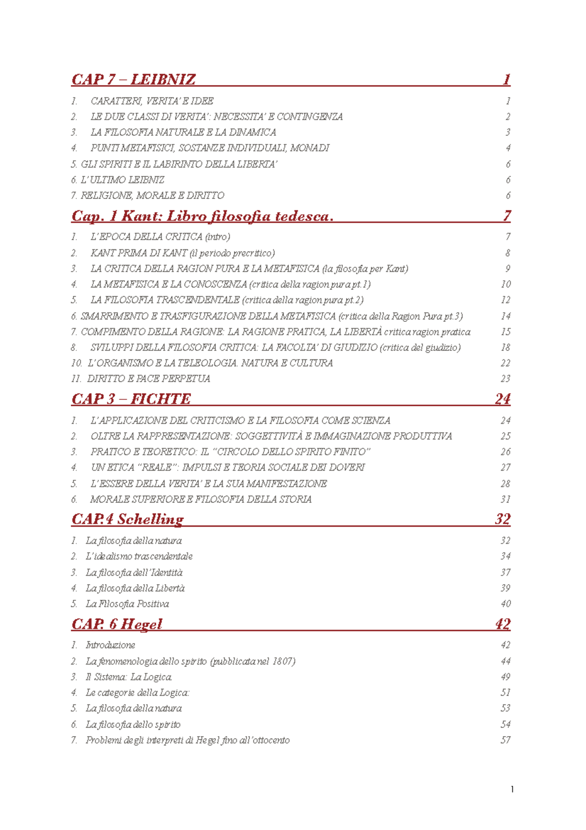 Riassunti Leibniz-Kant-Fichte-Schelling-Hegel moderna - CAP 7 – LEIBNIZ ...