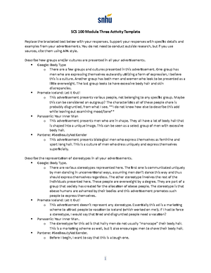 IDS 403 Module Three Activity Geovaney Lazcano - Activity Three ...