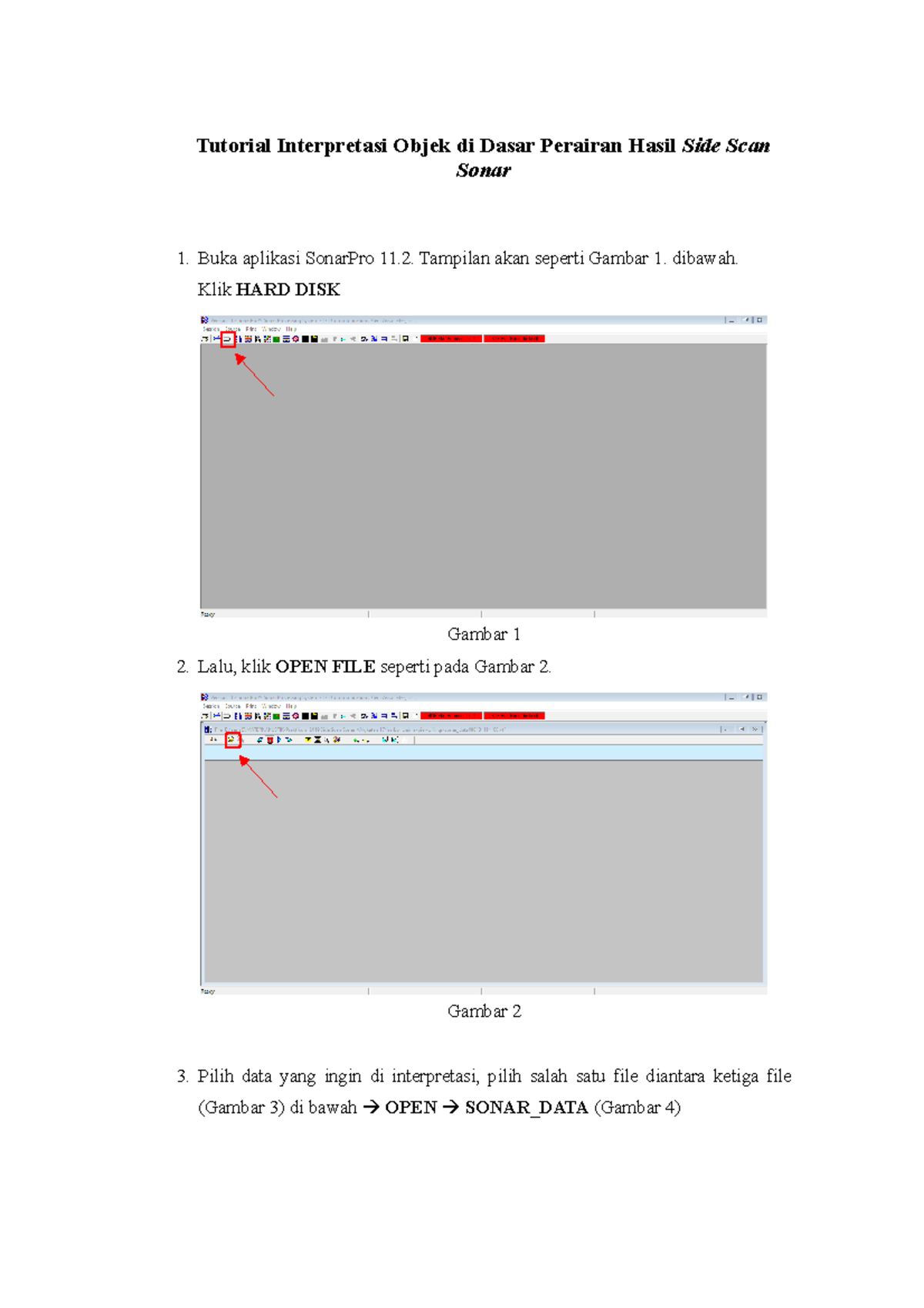 Tutorial Interpretasi Objek di Dasar Perairan Hasil Side Scan Sonar - Tutorial Interpretasi ...