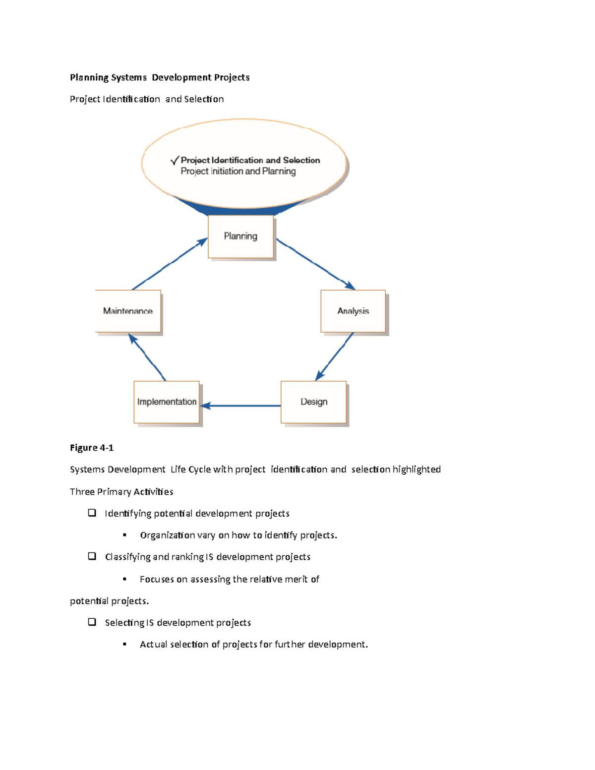 Planning Systems Development Projects - Classifying and ranking IS ...
