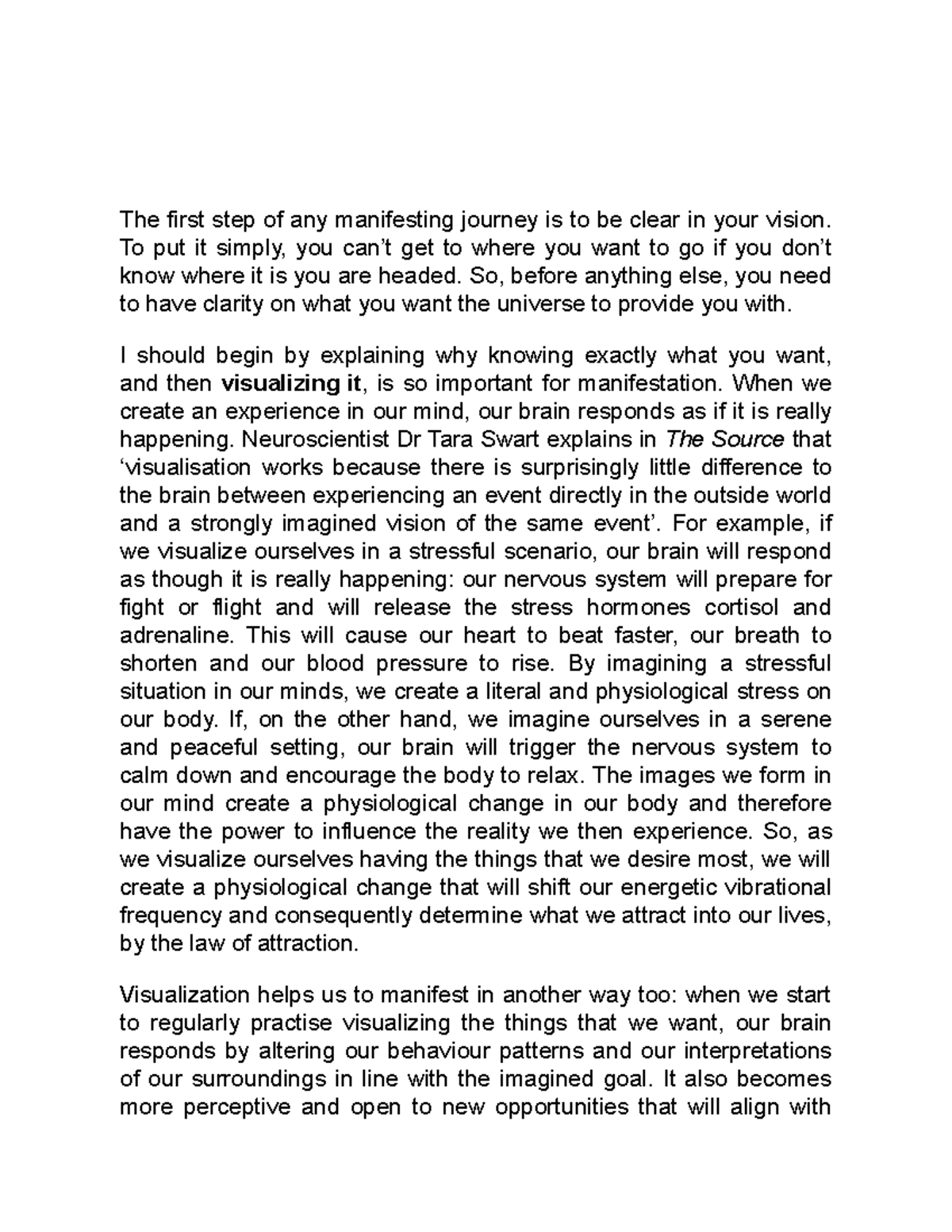 Manifest - Roxie Nafousi-7 - The first step of any manifesting journey is to be clear in your ...