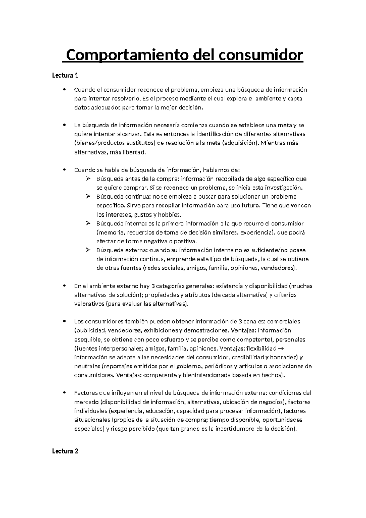 Comportamiento del consumidor Módulo 3 - Comportamiento del consumidor Lectura 1 Cuando el - Studocu