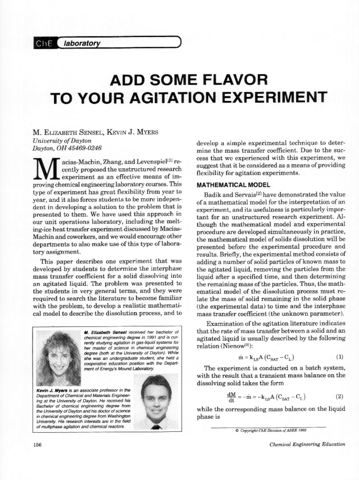 Add some flavor P4TCM - lectura - ChE laboratory ADD SOME FLAVOR TO ...