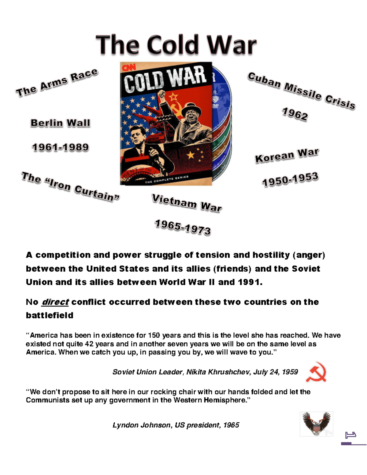 Microsoft Word - 15 Cold War Student Worksheets.docx - 15 Cold War ...