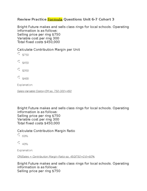D196 Test Review - 1 D UNIT 2: What is the role of the IASB in ...