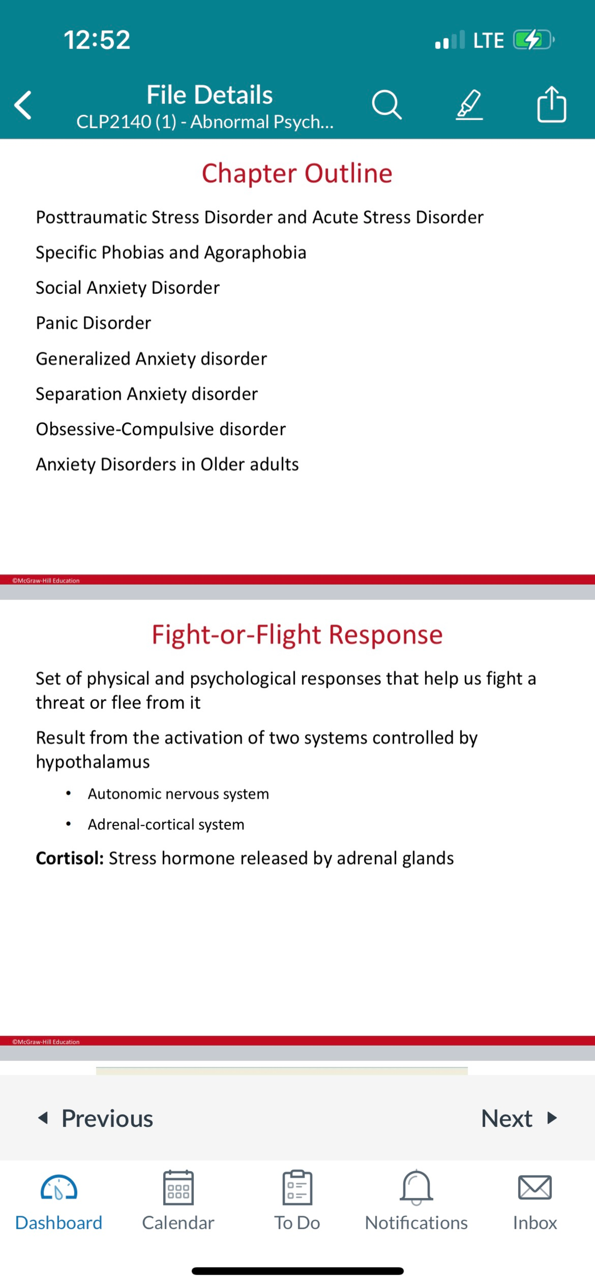 Chapter 5 Psych Notes Clp2140 Studocu