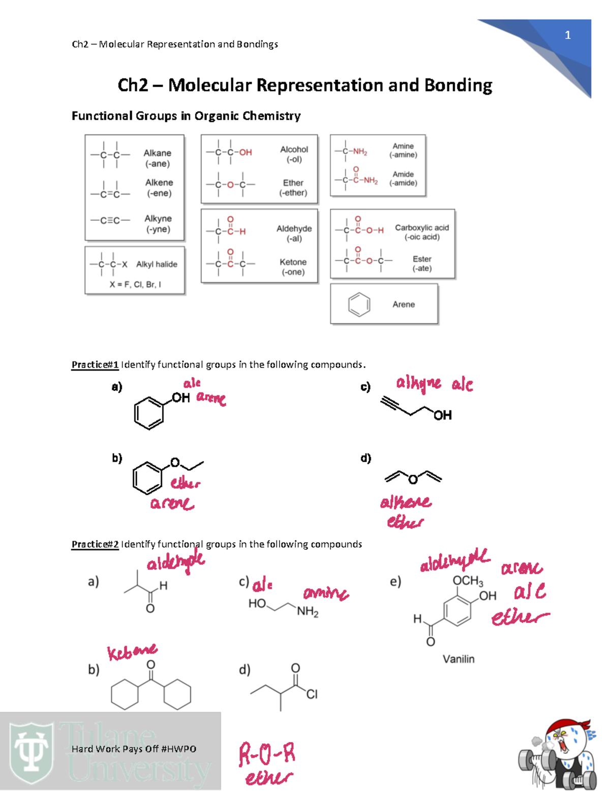 CH2 - Pete Punthasee - Ch2 – Molecular Representation and Bondings Hard Work Pays Off #HWPO Ch2 ...