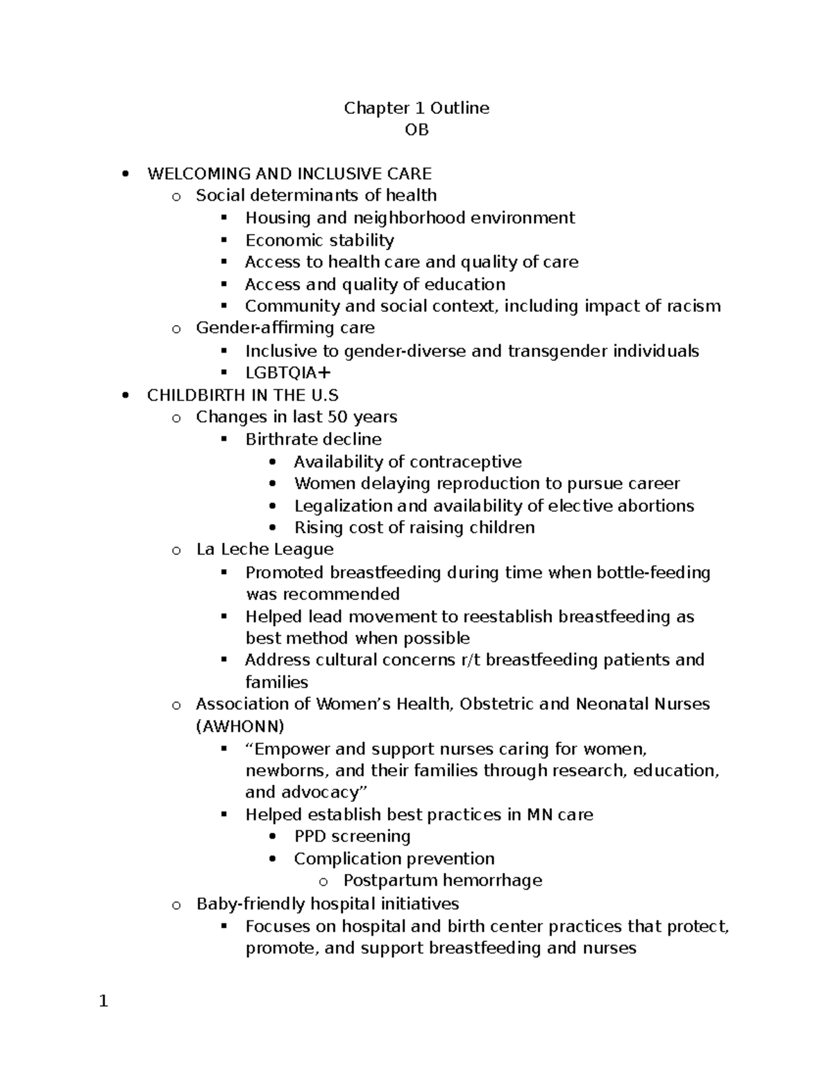 OB Chapter 1 Outline - Trends and Issues - Chapter 1 Outline OB ...