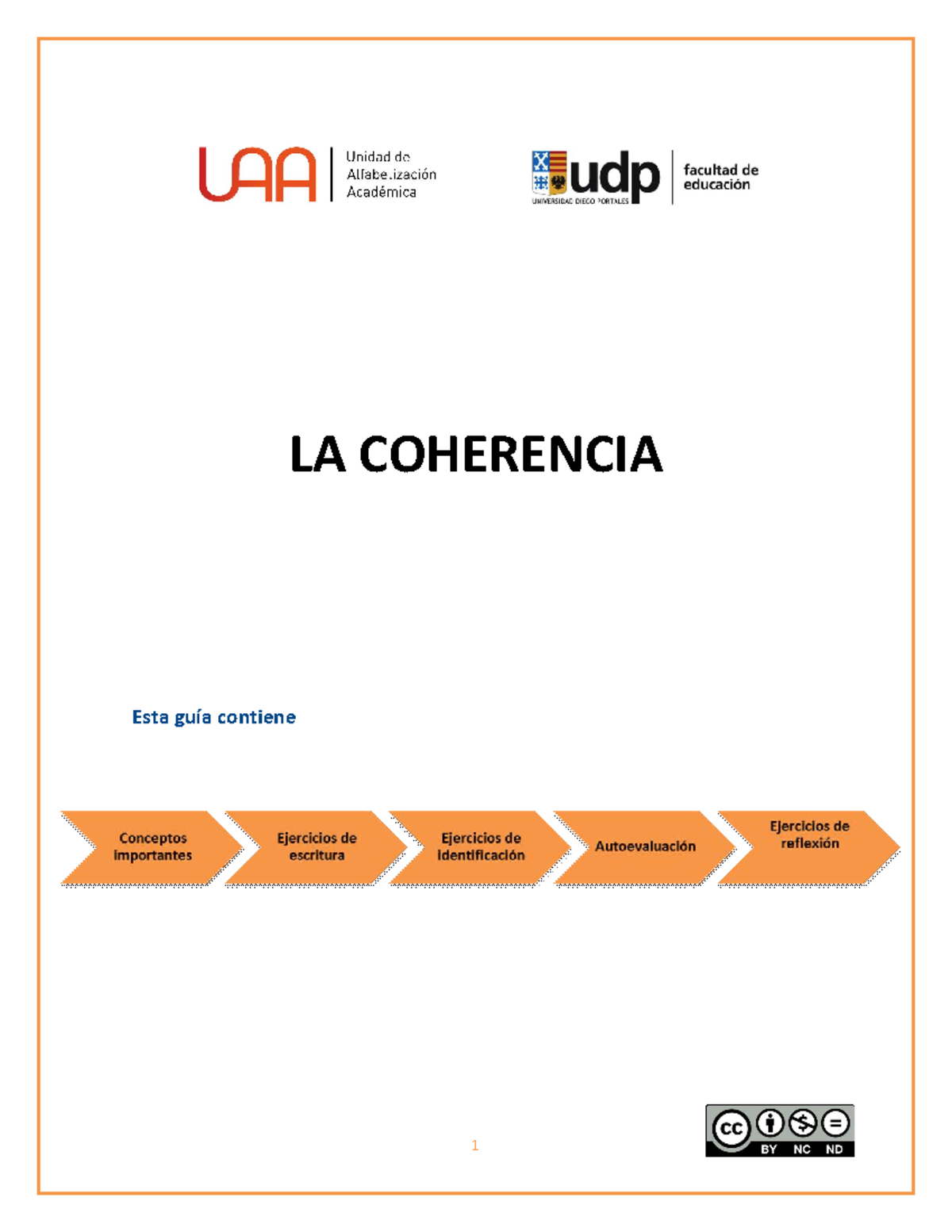 Guía-sobre-coherencia - LA COHERENCIA Esta guía contiene La importancia ...