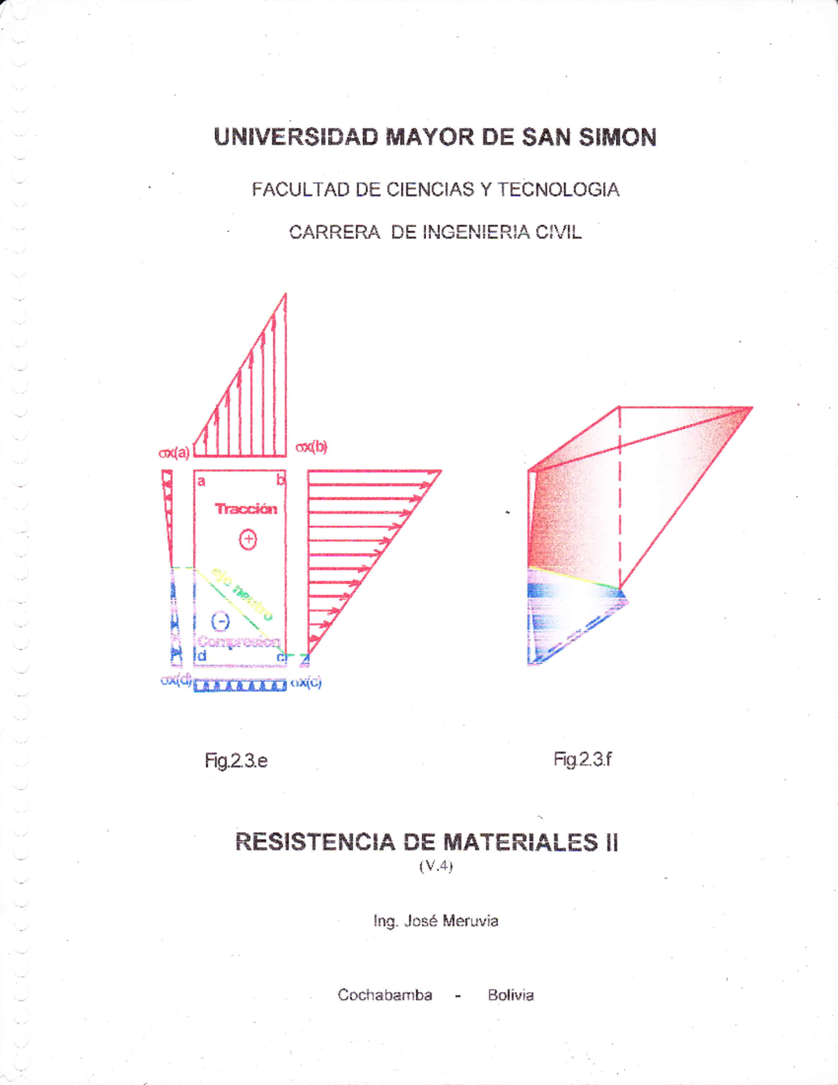 Resis II Texto Ing Meruvia - ox(a) H I !- _- l ll il §dd¡ UNIVERSIDAD ...