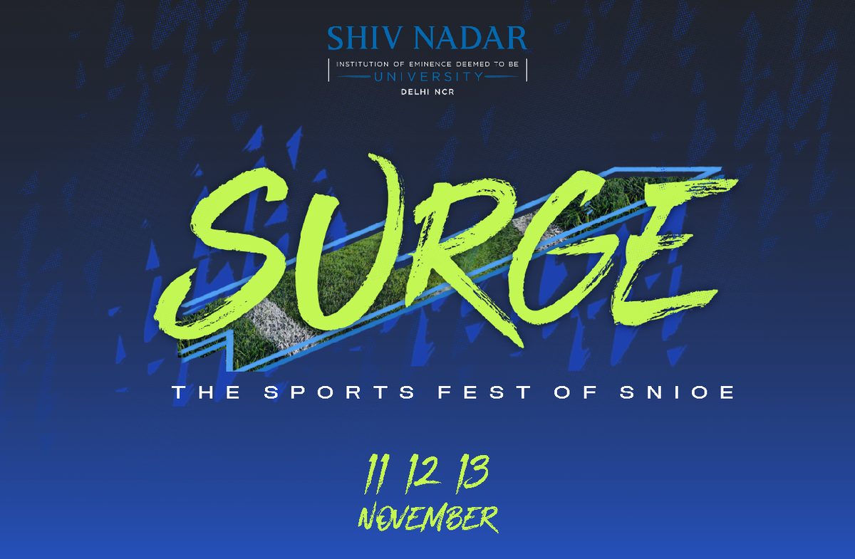 Surge Brochure Snioe - 11 12 13 NOVEMBER ####### T H E S P O R T S F E ...