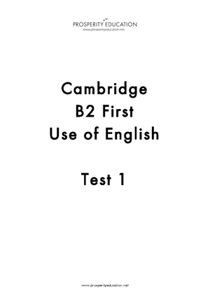 B2 writing masterclass sample - B2 Writing Cambridge Masterclass ...