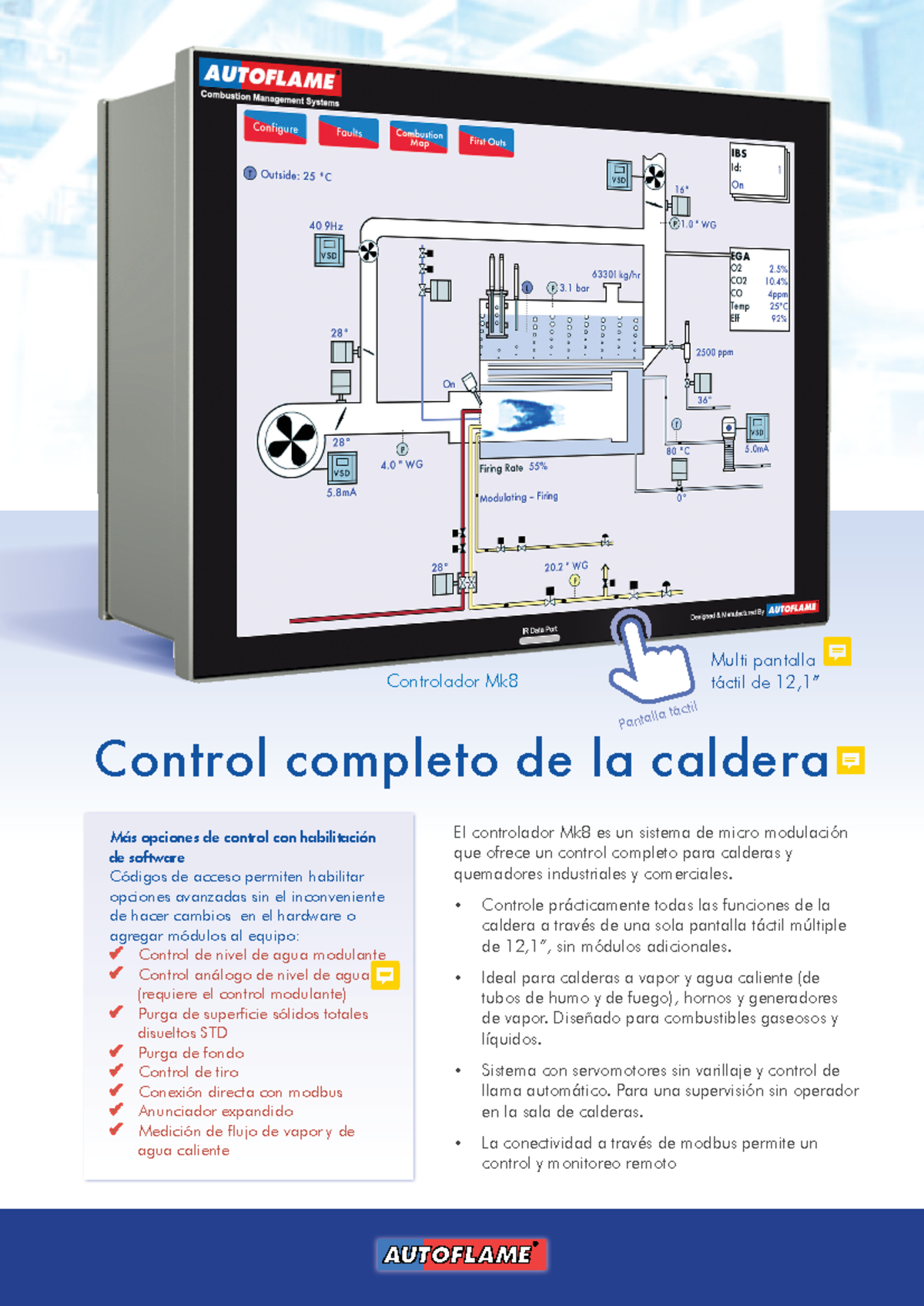 Mk8 Controller - Spanish - Control completo de la caldera Más opciones ...