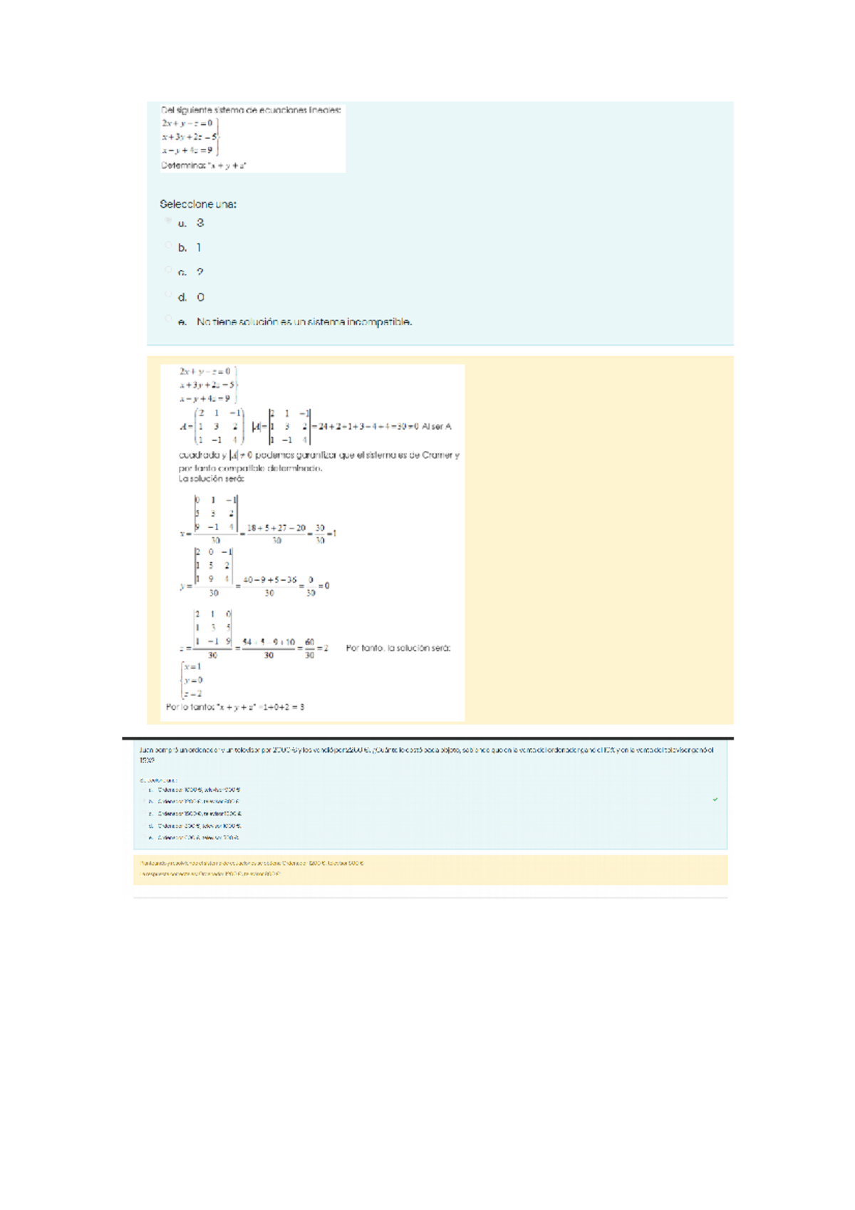 autoevaluaciones Algebra matricial - Studocu