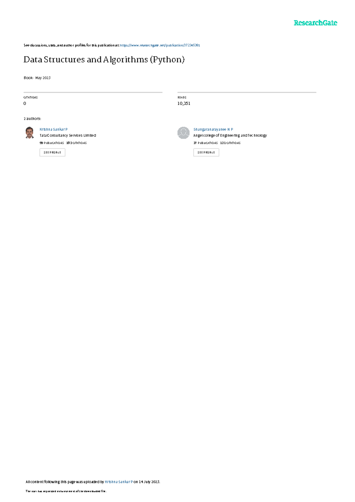 CD3291 Pre Book - See discussions, stats, and author profiles for this ...