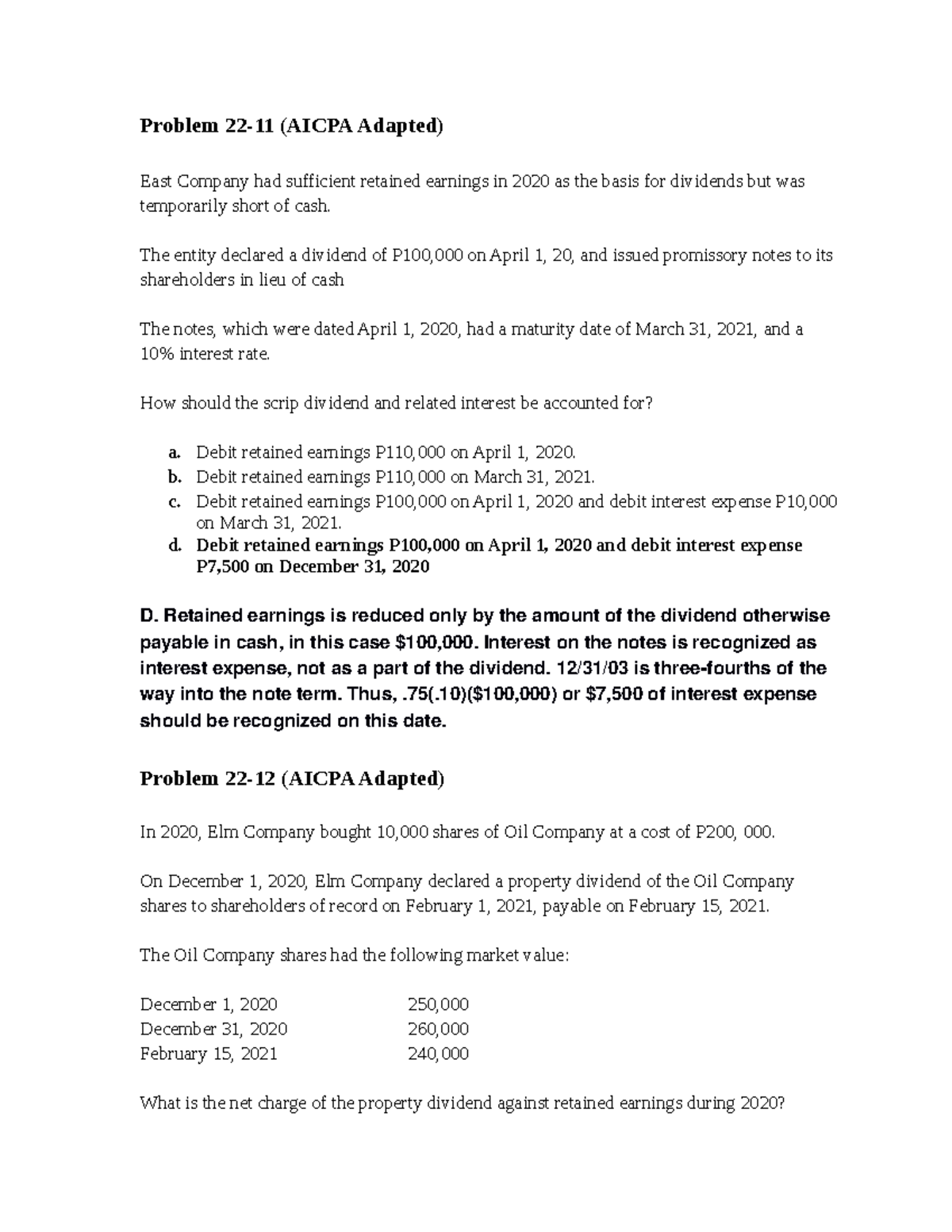 Corpo problems - mas-8903-cost-volume-profit-analysis - Problem 22-11 ...