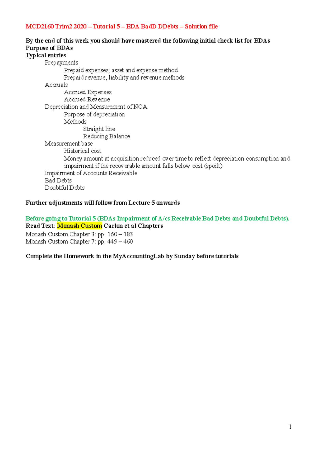 Tutorial 5 BDA Bad D DD Solution file - By the end of this week you ...
