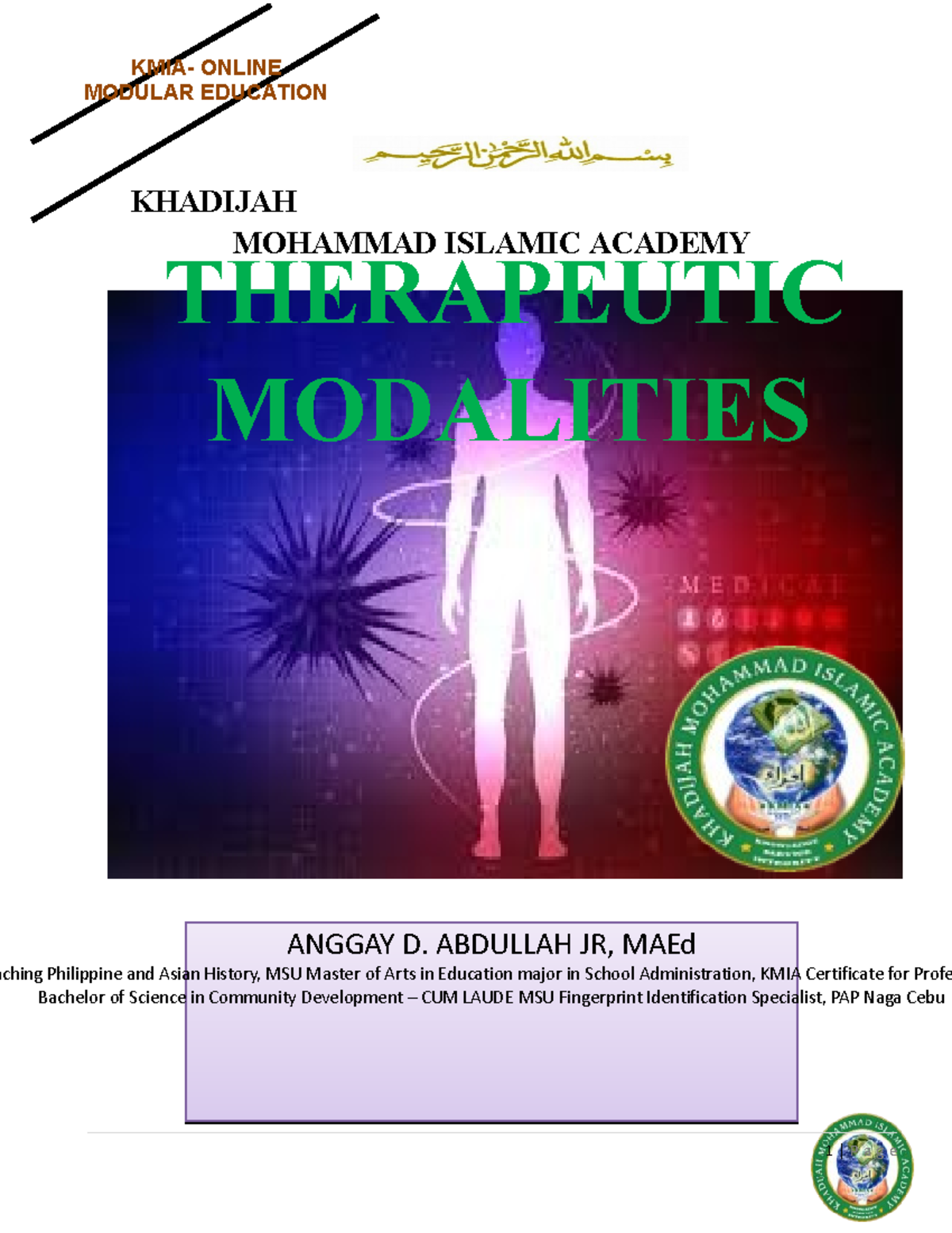 Ca-3-final-modules - Module regarding CA3 - 1 | P a g e ANGGAY D ...