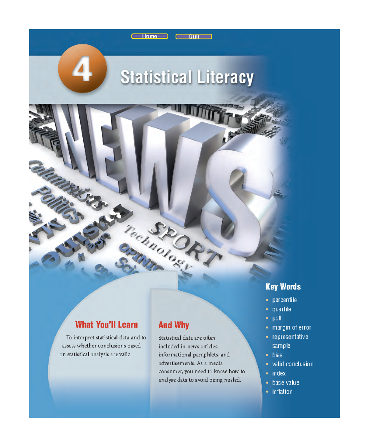 Ch4-Statistical Literacy - And Why Statistical data are often included ...