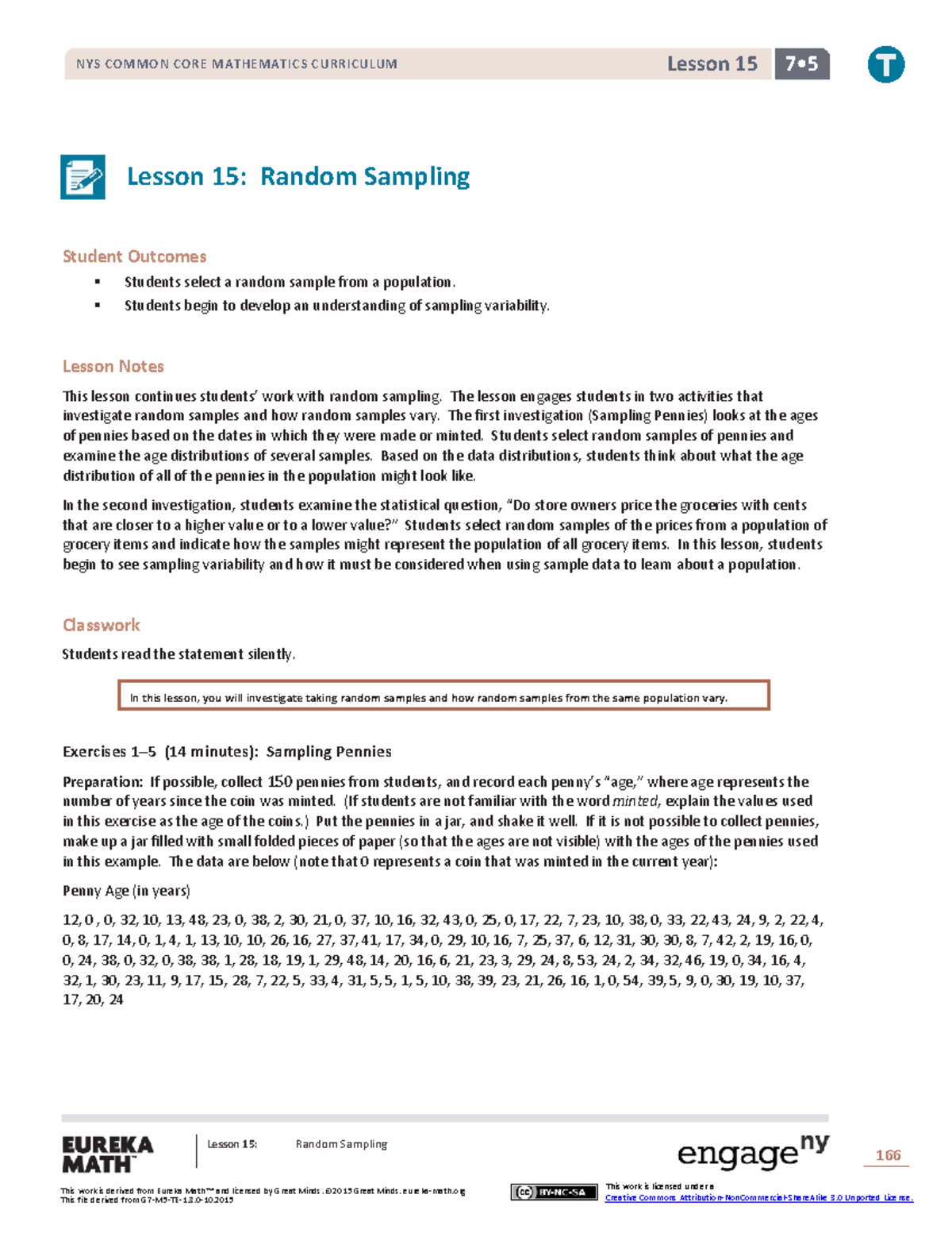 Math g7 m5 topic c lesson 15 teacher - Lesson 15: Random Sampling 166 ...