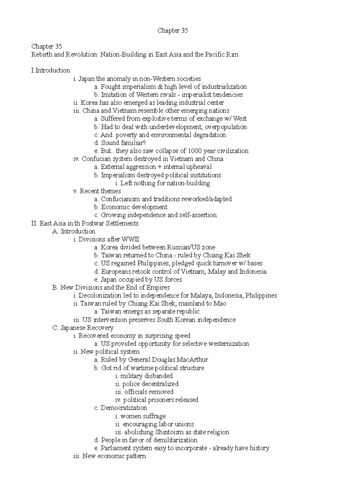 Chapter 35 0021 - Summary World Civilizations: the Global Experience ...