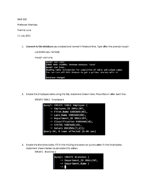QSO 310 Module 2 Assignment DMachado - Name: Daniel Machado ...