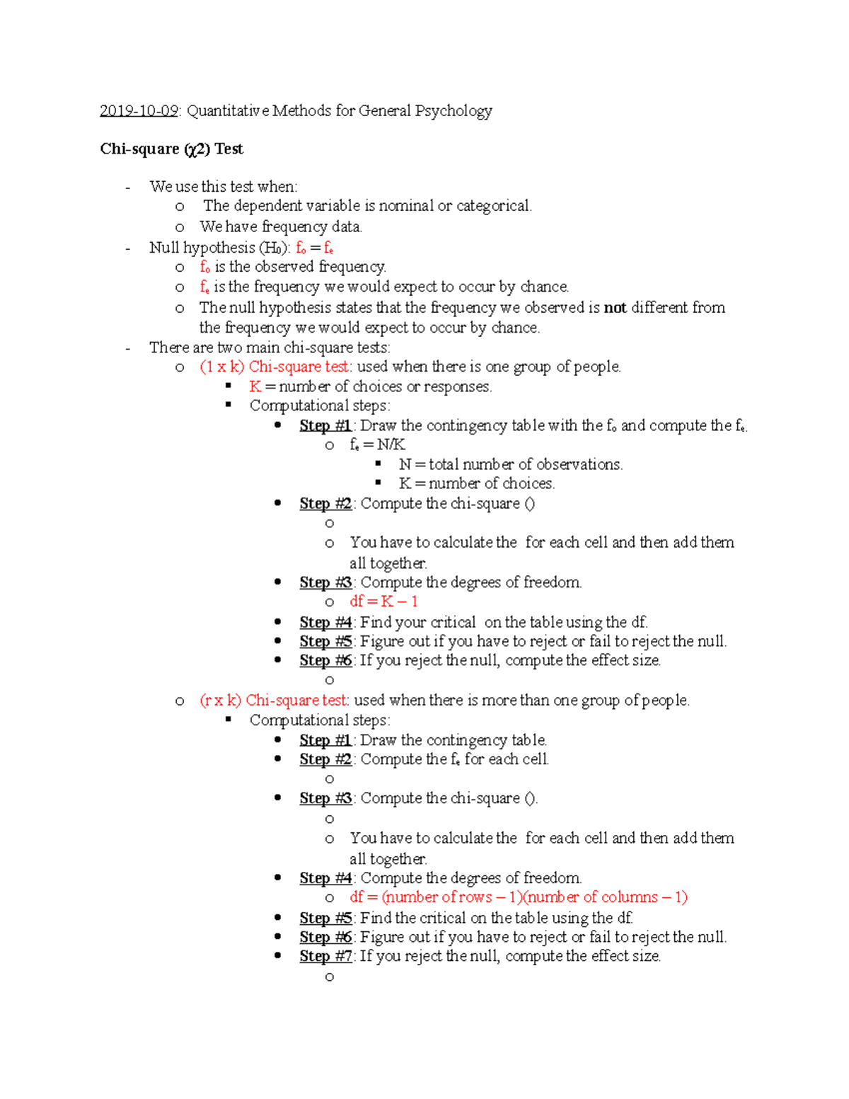2019-10-09 Quantitative Methods for General Psychology - 2019-10-09 ...