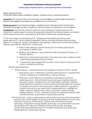 Socjologia-ogólna-egzamin - SOCJOLOGIA OGÓLNA - EGZAMIN 1. Socjologia jako dyscyplina naukowa ...