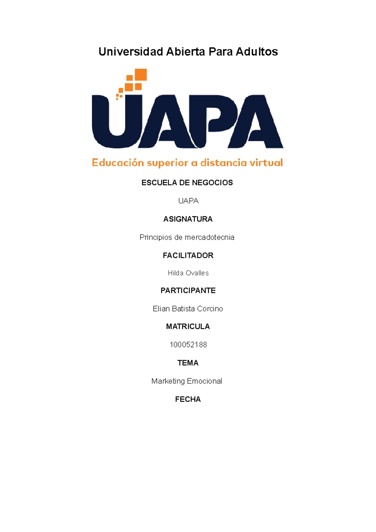 Universidad Abierta Para Adultos - Universidad Abierta Para Adultos ...