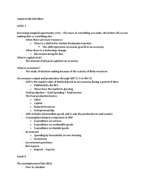 Chapter 10 Worksheet answer key - CHAPTER 10 WORKSHEET GDP is defined ...