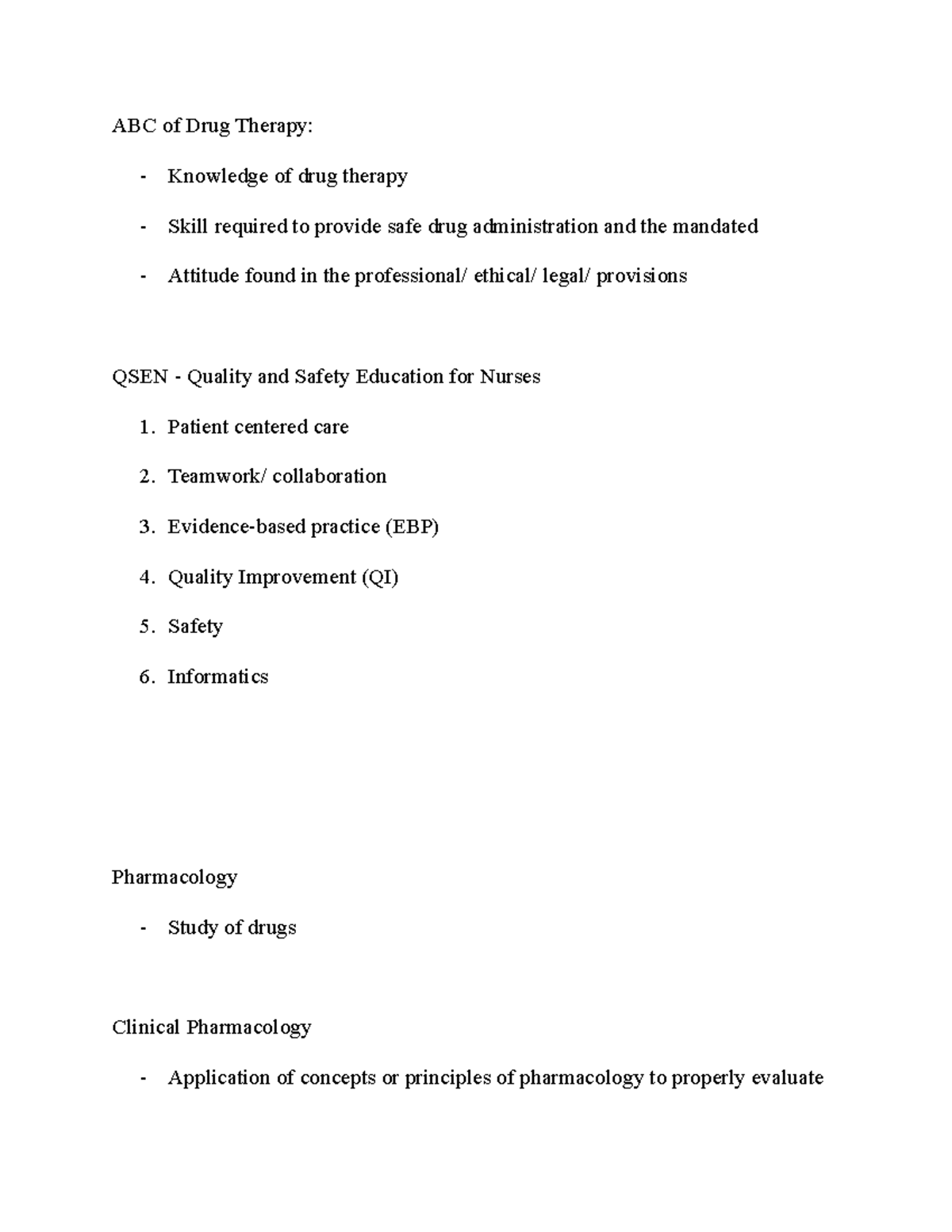 Class 1 Notes 8 18 3 Susan Forsyth ABC Of Drug Therapy class-1-notes-8-18-3-susan-forsyth-abc-of-drug-therapy