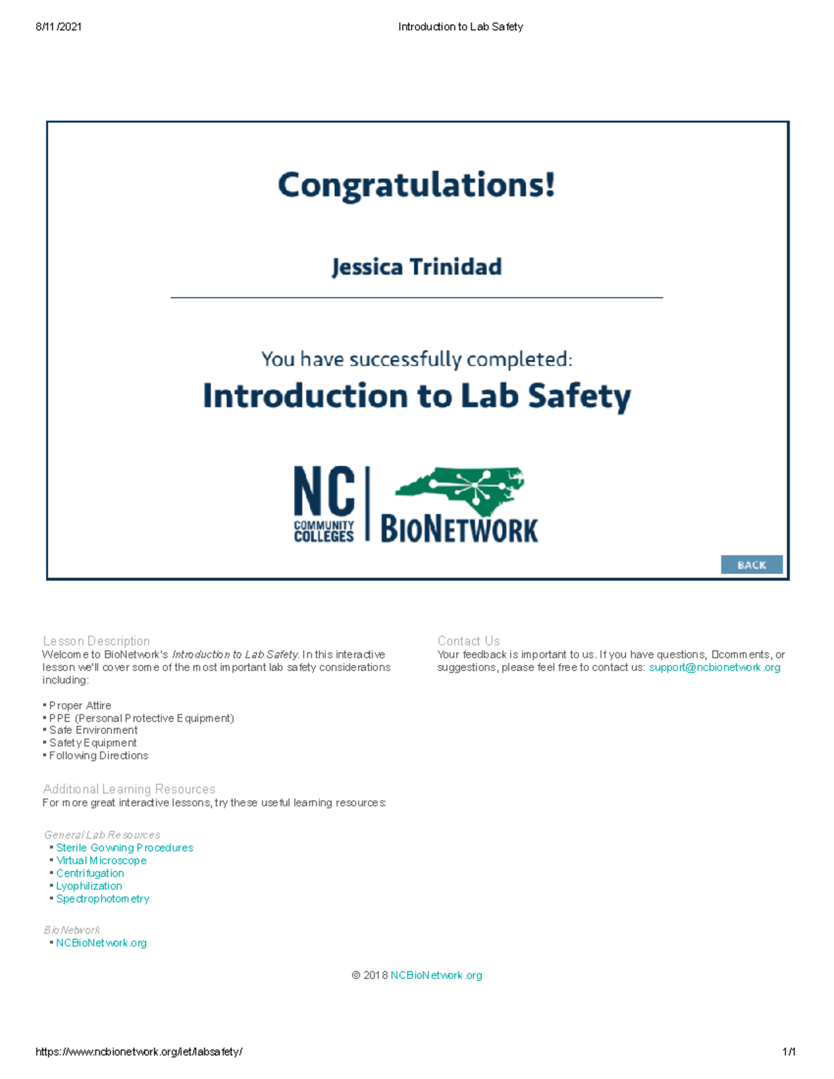 Introduction to Lab Safety - In this interactive lesson we’ll cover ...