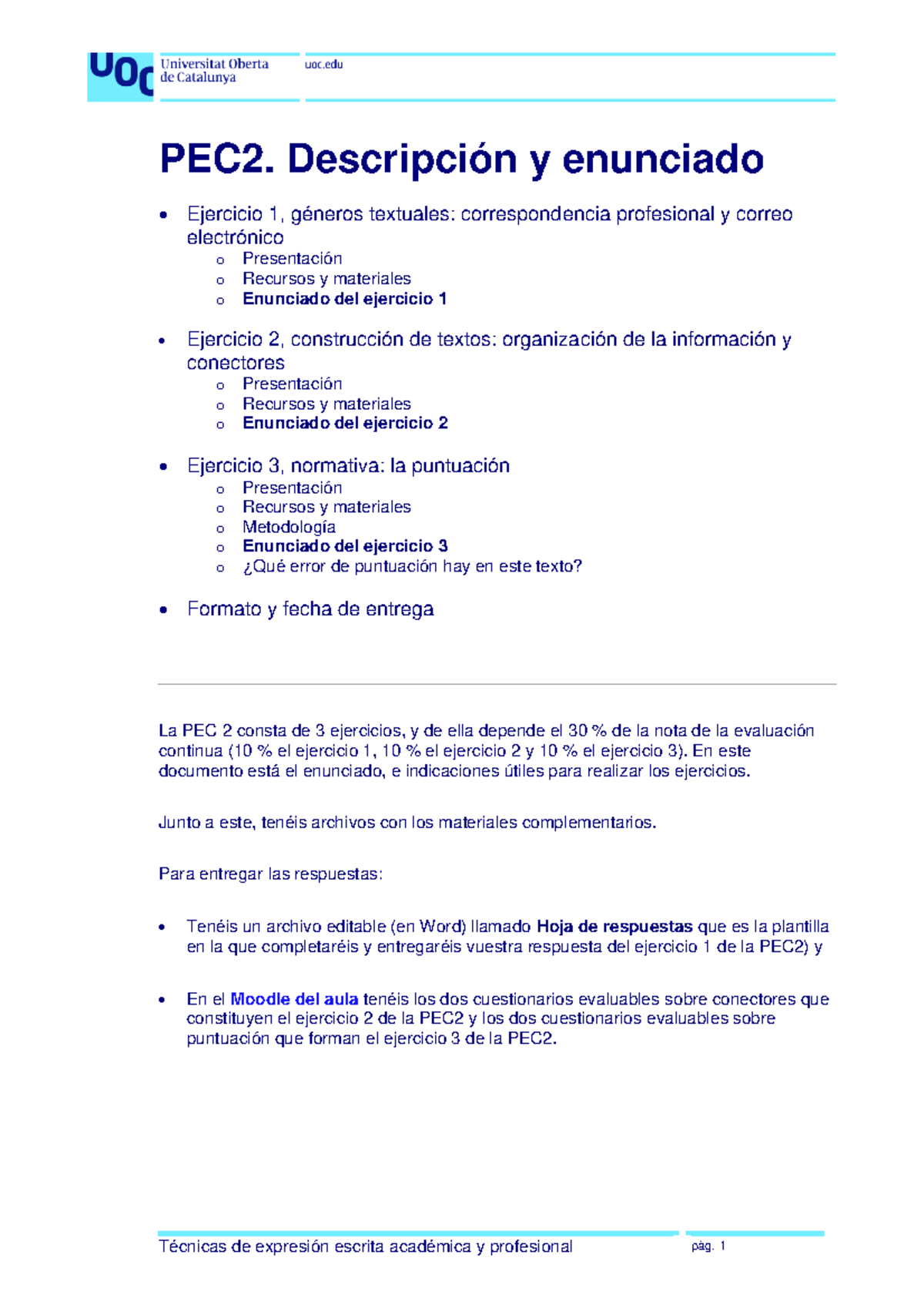 PEC2 presentacion y enunciado-20 - Warning: TT: undefined function: 32 Warning: Popup annotation ...