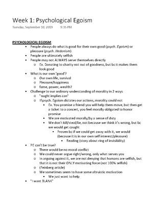 Week 6 Mackie Error Theory - Is Morality Objective? From moral theory ...