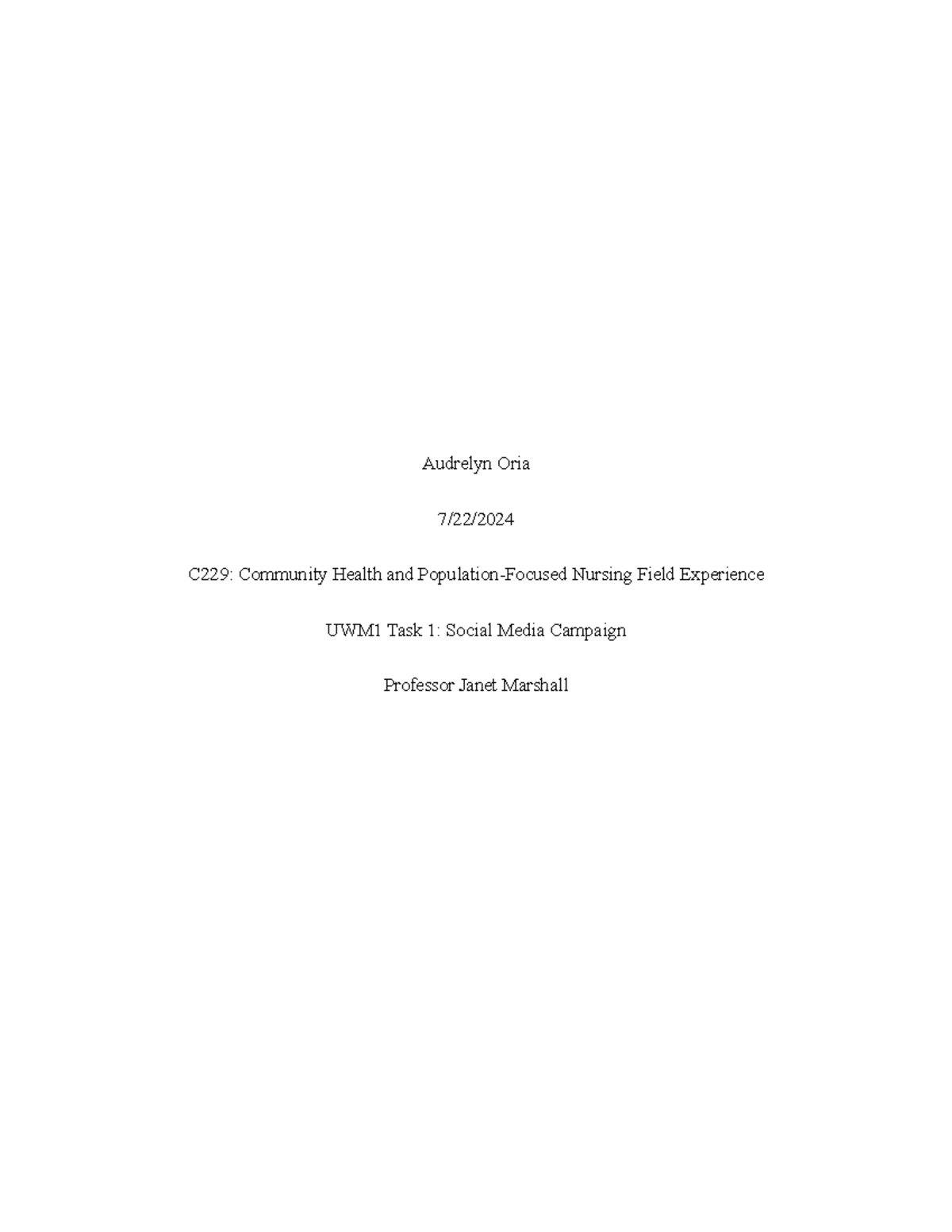 C229 B - Social Media Campaign-passed - Audrelyn Oria 7/22/ C229 ...