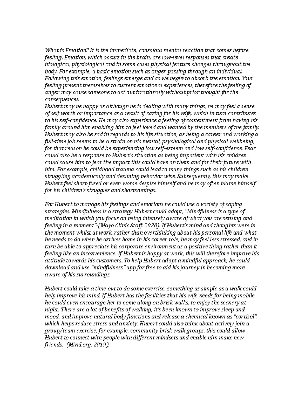 What Is Emotion(Question 3 assignment answer) - What is Emotion? It is ...