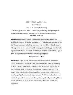Marketing Principles 2 - Assignment Marketing Principles St Patrick ...