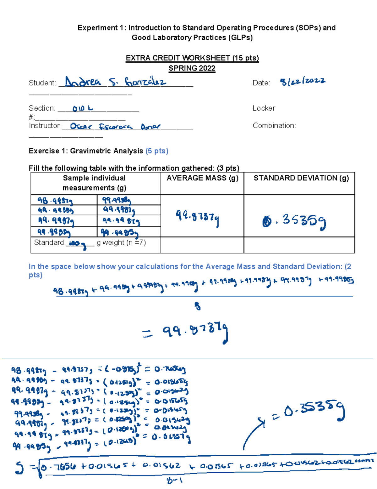 Multi-Techniques (MTec) Printable Lab-Sheet - Experiment 1 ...