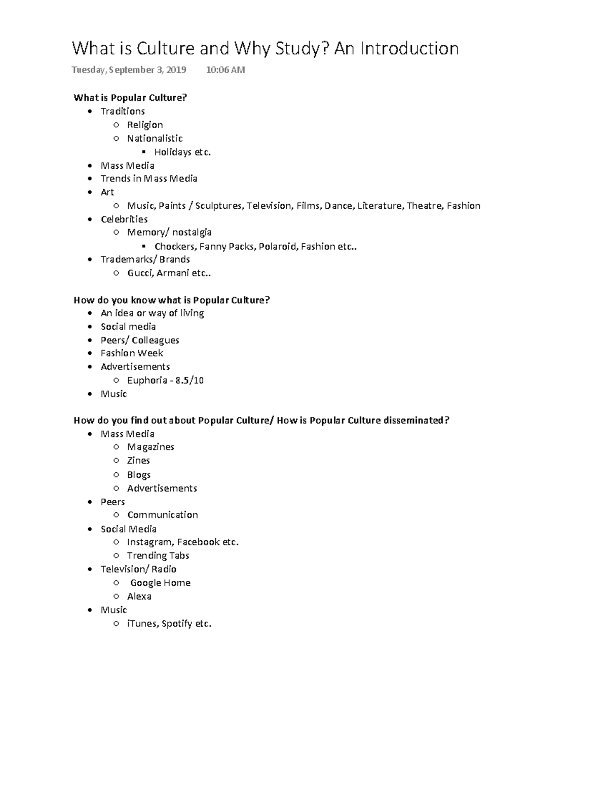 Lecture 1A - Studocu