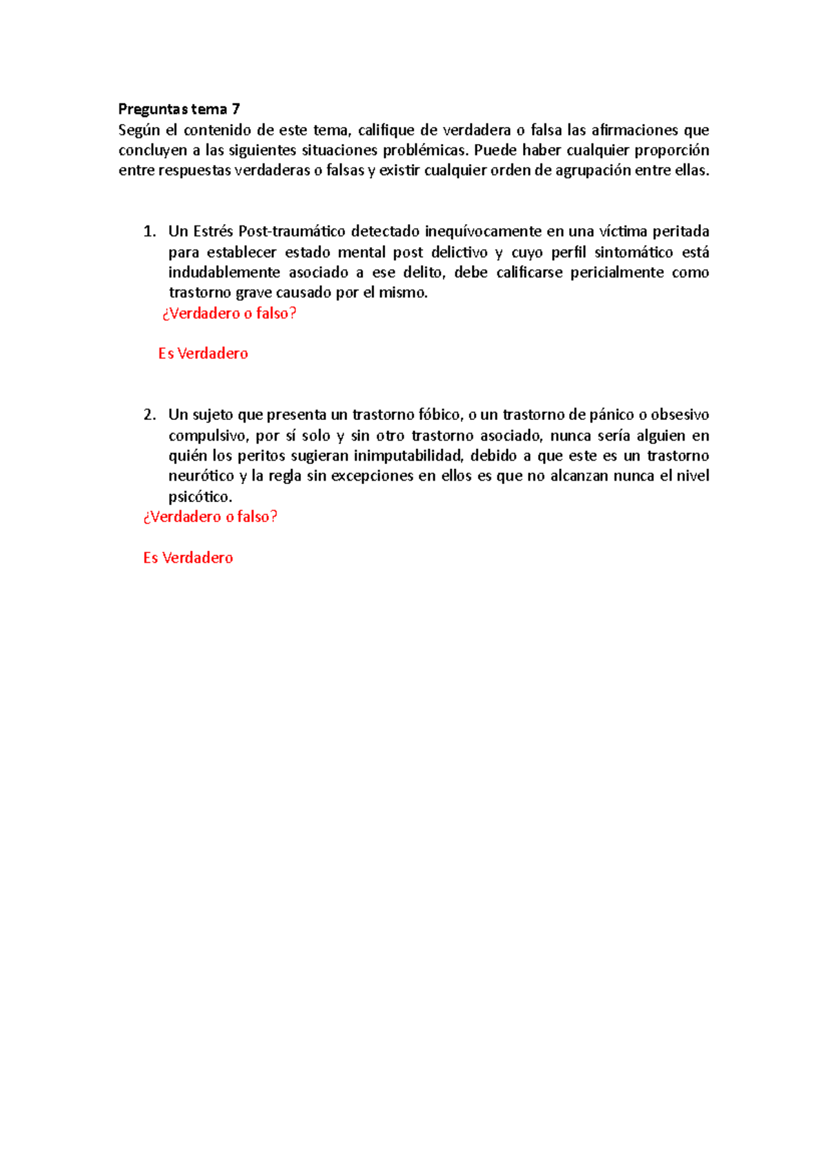 Practica 1 - Preguntas tema 7 Según el contenido de este tema ...