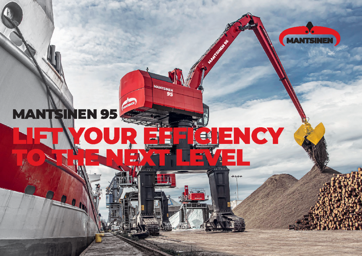 Mantsinen 95 brochure EN - LIFT YOUR EFFICIENCY TO THE NEXT LEVEL ...