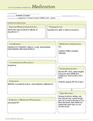 Medication Template methimazole, PTU, I-131 - ACTIVE LEARNING TEMPLATES ...